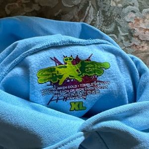 Sp5der | Other | Sp5der Light Blue Hoodie | Poshmark